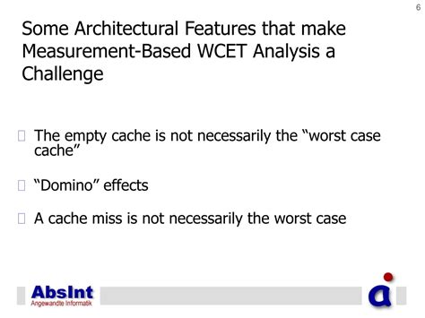 Ppt Maximizing Real Time Task Performance With Static Wcet Analysis Powerpoint Presentation