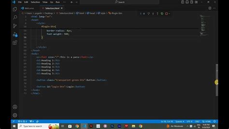 Css 5 Selectors Part 2 Youtube