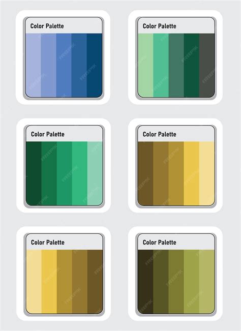 Premium Vector Color Palette Vector Art
