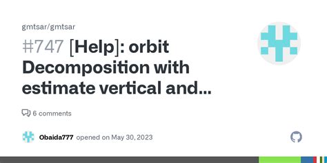 Help Orbit Decomposition With Estimate Vertical And Horizontal