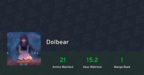 Dolbears Profile · Anilist