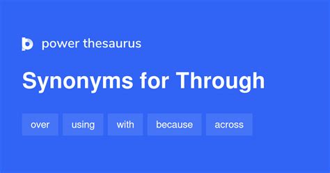 Through Synonyms 1 550 Similar Words And Phrases