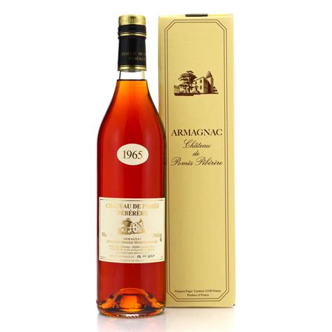 Chateau De Pomes Peberere 1965 Armagnac Whisky Auctioneer