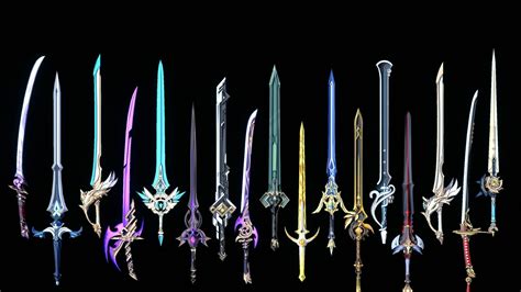 Assortment Of Fantasy Swords