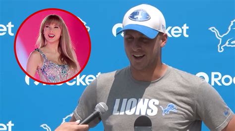 Jared Goff Floored By Taylor Swifts Name Drop