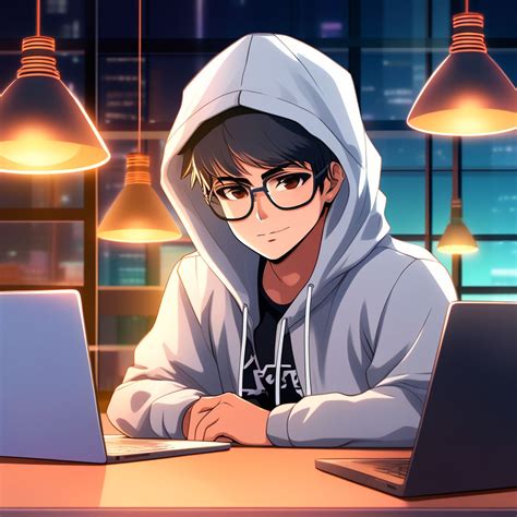 Anime Friendly Looking Male Business Character Is Wearing A By Ahmed Lee Playground