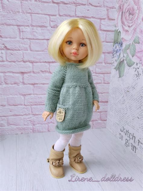 МК Платье Эвелин для паолы 34 см In 2024