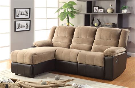 Sectional Sofa With Recliner And Chaise Lounge Cabinets Matttroy