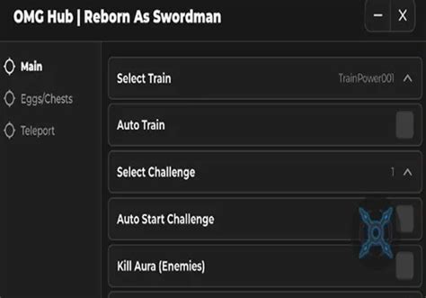 Reborn As Swordman Script Auto Train Roblox Scripter