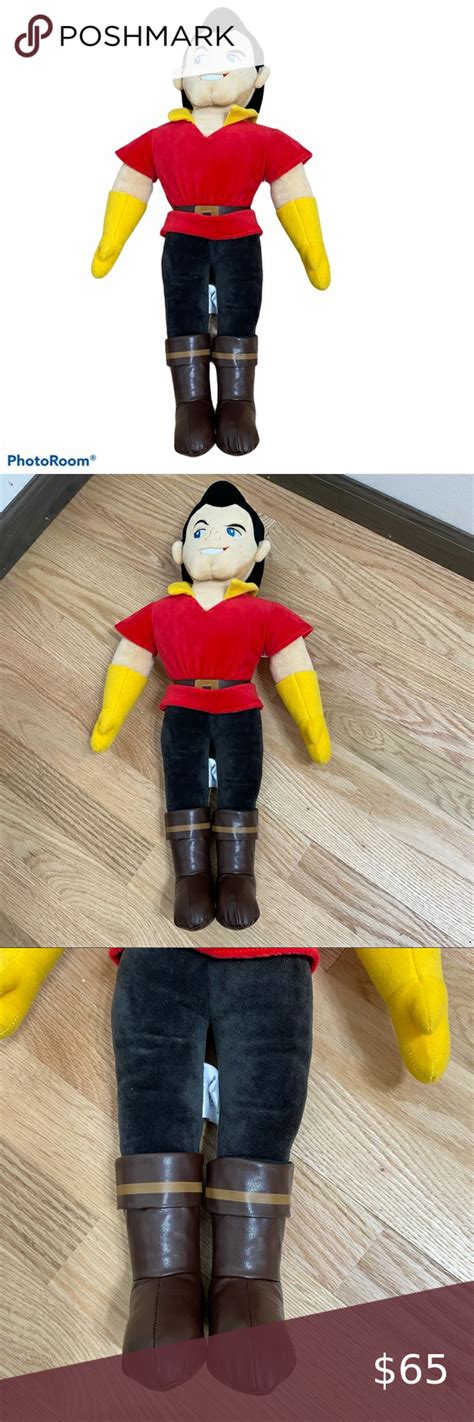 Gaston Beauty And The Beast Disney Store Plush Gaston Beauty And The