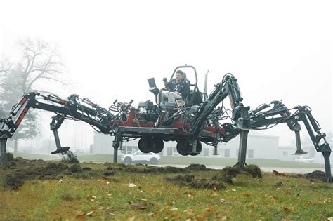 Hacksmith Builds A Real Life Spider Mech Robot That You Can Actually Drive Techeblog
