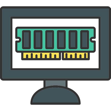 Ram Generic Color Lineal Color Icon