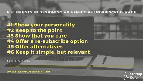 Unsubscribe Pages Creative And Effective Examples