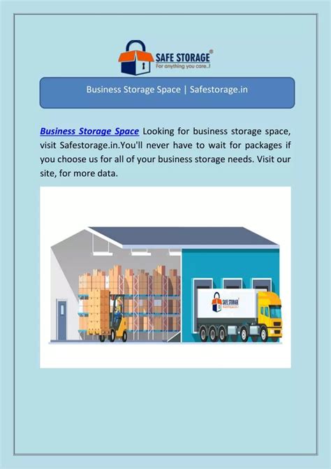 Ppt Business Storage Space Powerpoint Presentation Free Download Id 11728902