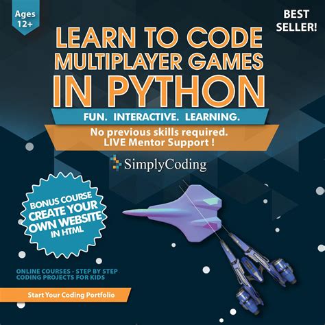 Learn To Code Multiplayer Games Python Ecard