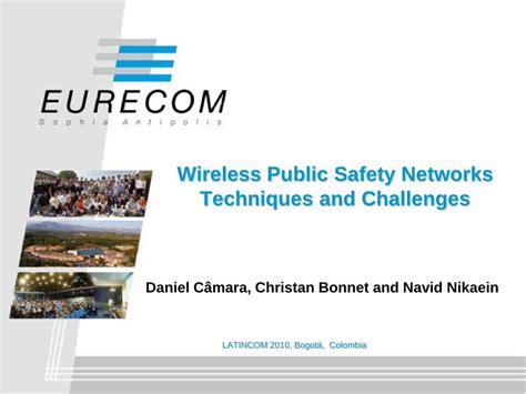 Pdf Wireless Public Safety Networks Techniques And Challenges · Wireless Public Safety