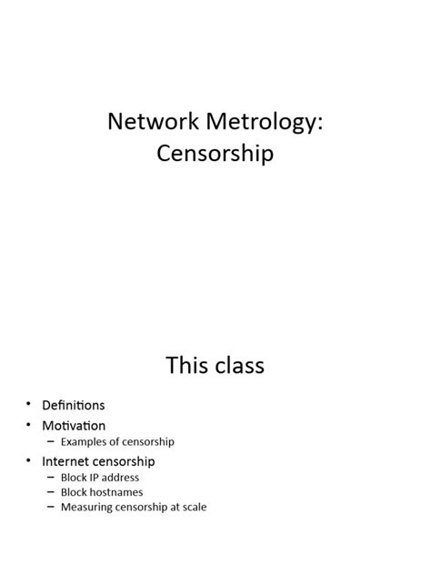 03 Lecture 7 Censorship Pdf Domain Name System Computer Network