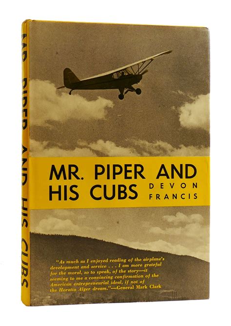 Mr Piper And His Cubs Devon Francis First Edition First Printing