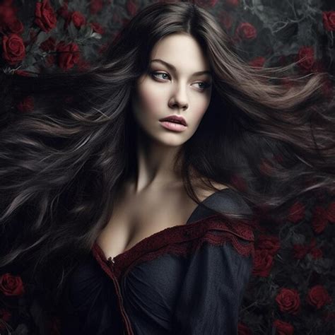 Premium Ai Image Beautiful Young Girl In A Rococo Dress Photography