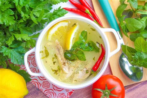 Суп с лимоном куриный рецепт с фото пошагово - 1000.menu