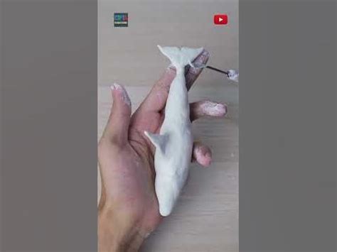 Sculpting Orca Whale Using Air Dry Clay Youtube