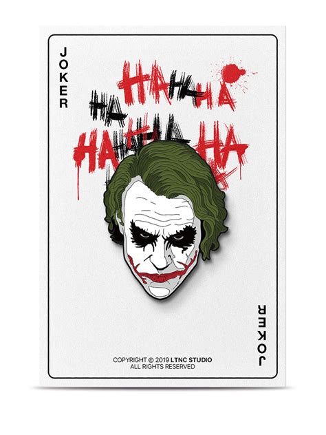 Heath Ledger Joker Card