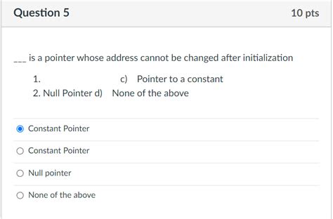 Solved Is The De Reference Operator Which Is Sued To