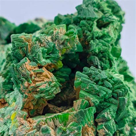 Uranium Geode Of French Torbernite Uv Green Natural And Non
