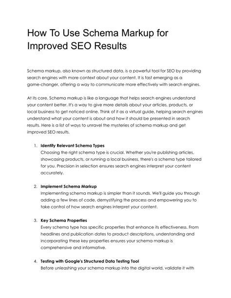 Ppt How To Use Schema Markup For Improved Seo Results Powerpoint Presentation Id12856936
