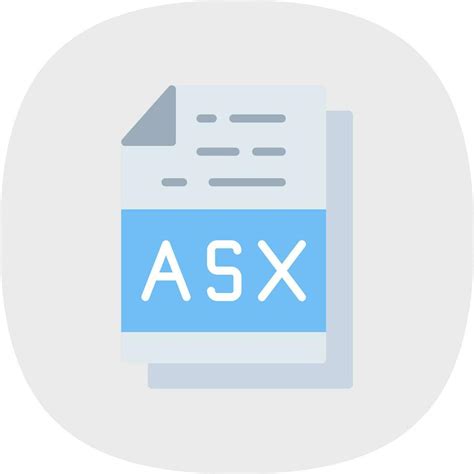 Asx File Format Vector Icon Design 29152368 Vector Art At Vecteezy