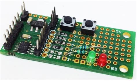 8 Pin Pic Development Board Pic12f683 Electronics Lab