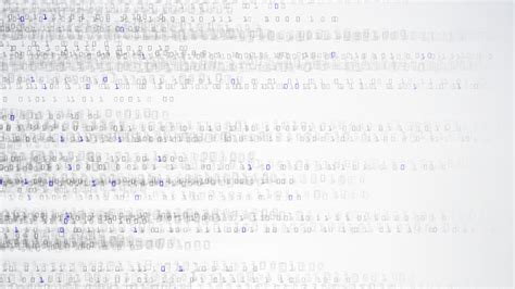 이진 배경입니다 매트릭스 스타일 떨어지는 숫자 이진 배경입니다 벡터 일러스트 레이 션 가상현실에 대한 스톡 벡터 아트 및 기타