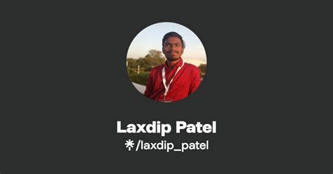 laxdip patel twitter instagram facebook linktree