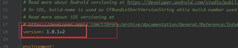 Flutter修改版本号方法flutterversioncode Csdn博客