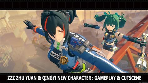 Zenless Zone Zero Zhu Yuan Qingyi New Character Gameplay Cutscene Ik Showcase Youtube
