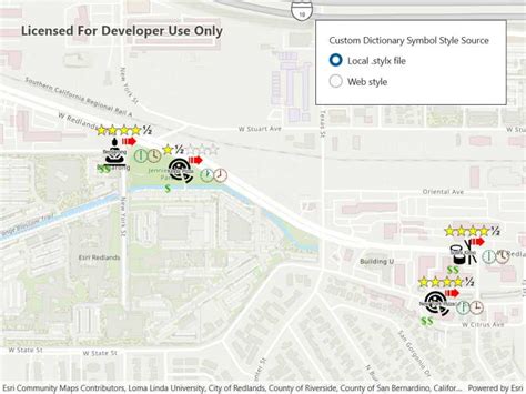 Custom Dictionary Style Arcgis Maps Sdk For Net Esri Developer