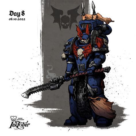 Warhammer 40000 Night Lords By Egor Ursus On Deviantart