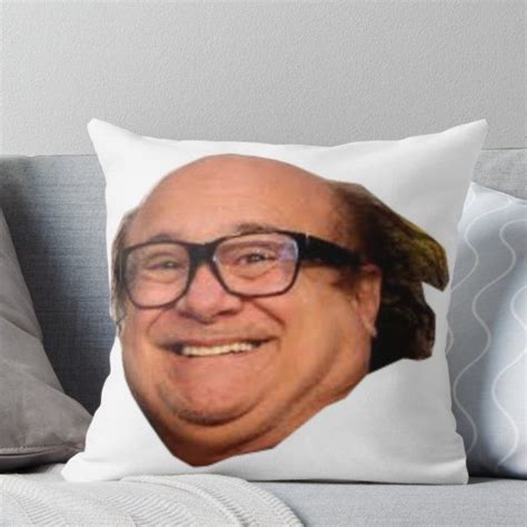 Danny Devito Throw Pillow Danny Devito O Tv Woke Bae