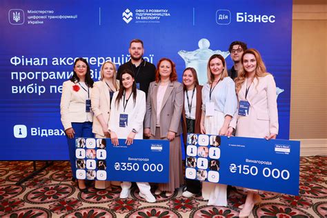 Бізнес акселератор «Відважна 6 переможниць отримали 1 3 млн грн на розвиток бізнесу Читайте