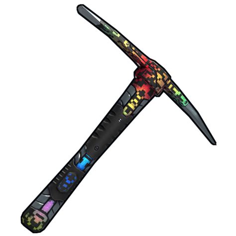 Rust Skins Pixel Decay Pickaxe 0 92