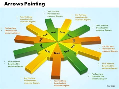 Business PowerPoint Templates Business Arrows Pointing Inwards Chart Ppt Slides