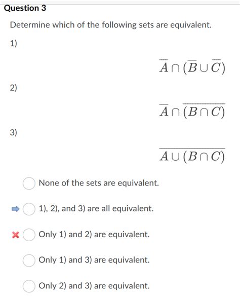 Solved Question 3 Determine Which Of The Following Sets Are Chegg Com