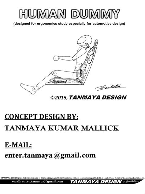 Tanmaya Design Human Dummy Pdf Computer Aided Design Simulation