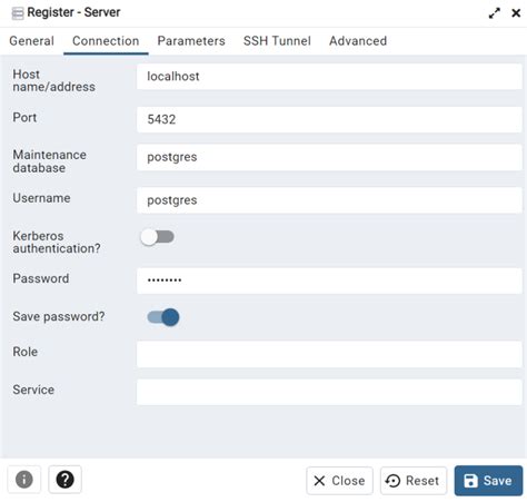 Connecting To Postgresql Database Server