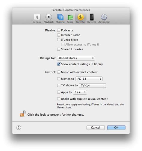 How To Set Parental Controls For The ITunes Store And The Mac App Store The Mac Security Blog