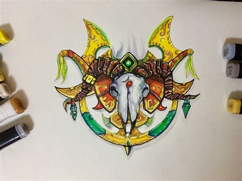 手绘羊头浪得丢丢 站酷zcool