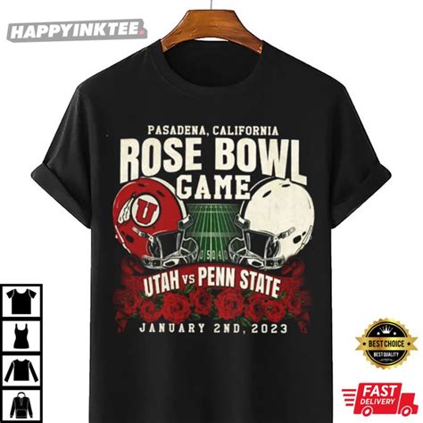 Penn State Vs Utah Utes Football 2023 Rose Bowl T Shirt