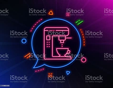 커피 메이커 라인 아이콘입니다 자동 판매기 기호입니다 차를 만드세요 벡터 0명에 대한 스톡 벡터 아트 및 기타 이미지 0명 고급 구이 Istock