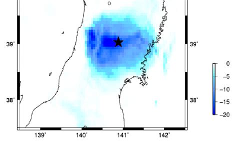 The Seismic Quiescence Map Around The Epicenter Of The Iwate Miyagi