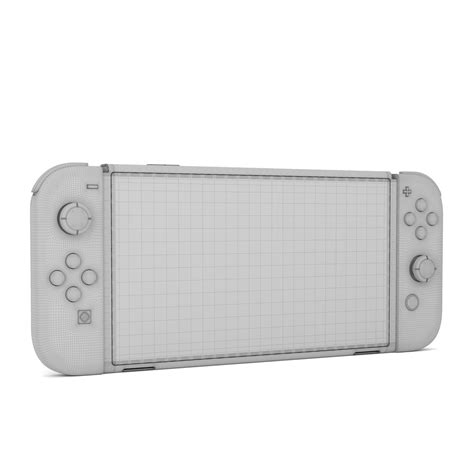 Nintendo Switch Oled Set 3d Model Turbosquid 2263080